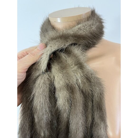 Unbranded | Accessories | Vintage Mid Century Fox Tails Fur Stole Neck ...